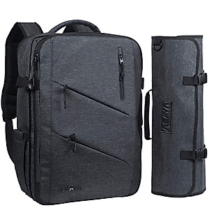 Asaya Chef Knife Backpack with 20 Pocket Knife Roll Bag - Over 30 Pockets for Knives and Kitchen Utensils - Stain Resistant Waxed Nylon - Padded for Extra Protection - Knives Not Included