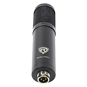 Rockville RCM PRO Studio/Recording Condenser Microphone w Samsung Capacitors, Black