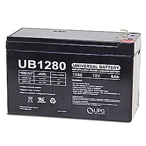 CYBEX ARC TRAINER 771A / 771AT / 750A 12 VOLT RECHARGEABLE BATTERY; UB1280
