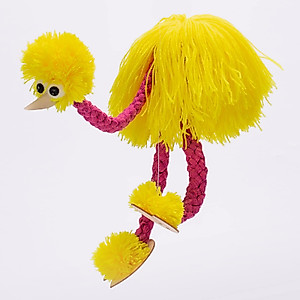 String Puppets,Ostrich Marionettes String Puppets,Bird Puppet with Strings Walking Puppet On Strings Stuffed Plush Parent-Child Interactive Puppets Educational Toys Dolls for Children Kids