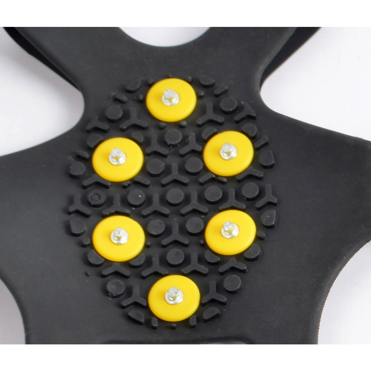 WAYPOR™ Ice Grips, Traction Cleats, Ice Cleat, Easy Slip On, Outdoor Durable, 10 Steel Studs, Stretchable, Prevent Slipping from Ice/Snow (Medium)