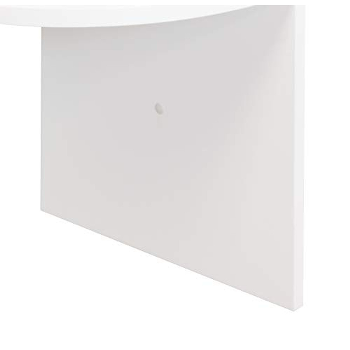 Kiera Grace Classic Provo Corner Ladder Bookshelf Home Décor Furniture, 12 x 57 inches, White