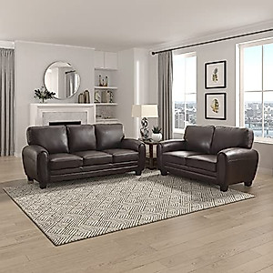 Lexicon Murcia Living Room Sofa, Brown