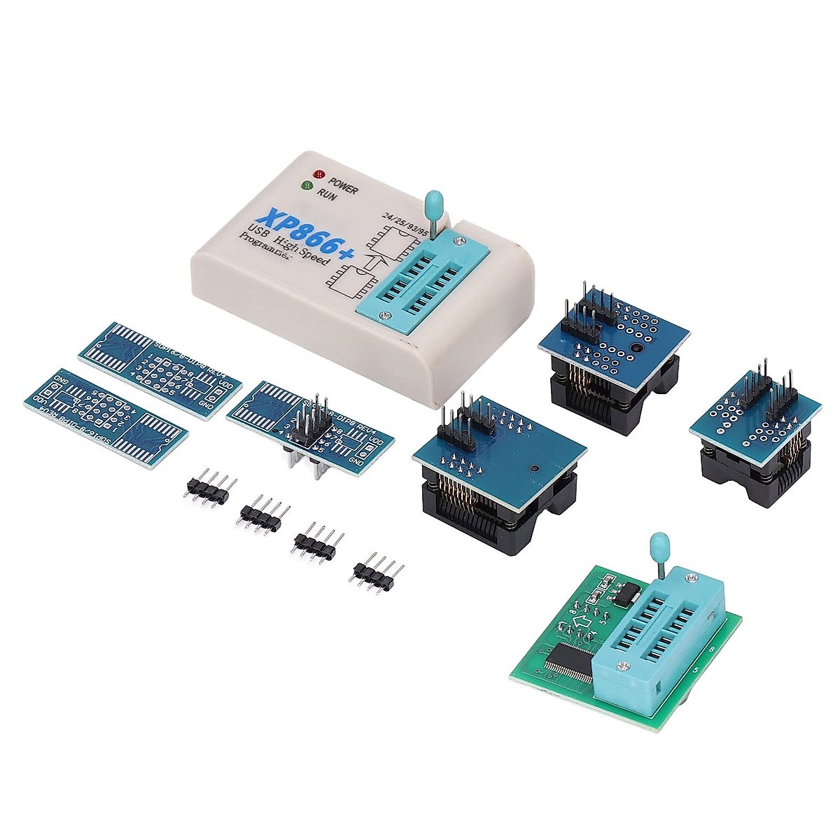 High Speed USB Programmer Kit XP866 SPI Flash Programmer Module BIOS Chip USB Programming Kit for 24 25 93 EEPROM