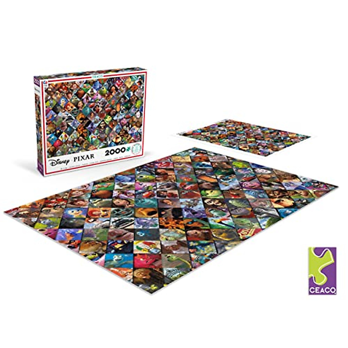 Ceaco - Disney/Pixar Clips - 2000 Piece Jigsaw Puzzle , 5"