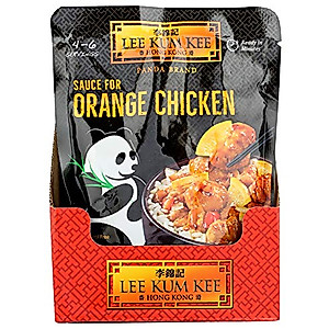 Lee Kum Kee Panda Brand Sauce for Orange Chicken,0g Trans Fat, No Artificial Flavors, No High Fructose Corn Syrup, Cholesterol Free, 8 Ounce (Pack of 6)
