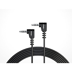 Extra Long 12 Ft Cord 3.5mm Screen-to-Screen Audio-Video Av-Cable for Philips-Dual-Screen, Sony Portable-DVD-Player