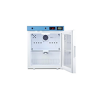 EQTemp 1.58 cu. ft Medical Refrigerator, Compact Glass Door- ACR162G