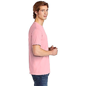 Comfort Colors Men's Adult Short Sleeve Tee, Style 1717 (Large, Light Blossom)