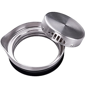 68 Ounces Glass Pitcher with Lid, Hot/Cold Water Carafe, Juice Jar and Iced Tea Pitcher