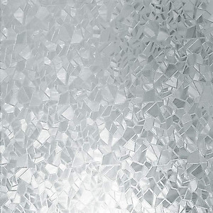 d-c-fix 346-0166 Self-Adhesive Privacy Glass Window Film, Splinter, 17" x 78" Roll