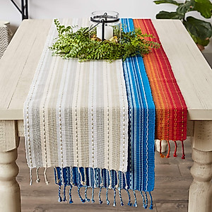 DII Southwest Collection Tabletop, Table Runner, 14x72, Spice