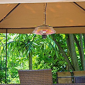 EnerG+ Infrared Electric Outdoor Heater - Hanging, white