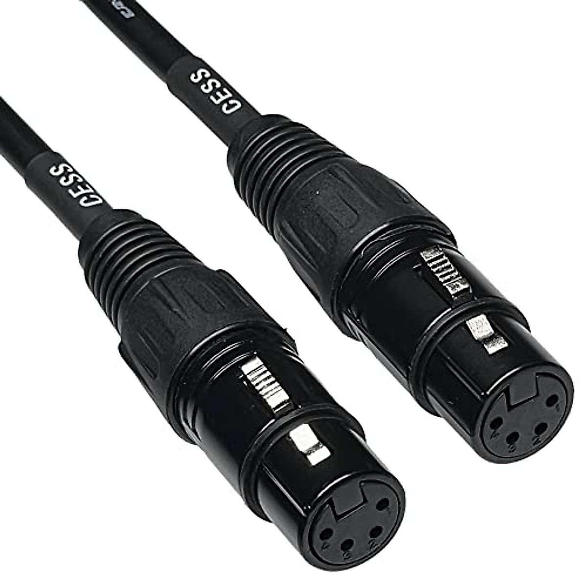 CESS-245-4i Balanced 4-Pin XLR Female to Female, Headphone Audio Coupling/Gender Change Cable, Single (4 Inches)