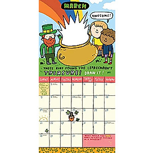 Kid's Awesome Activity Wall Calendar 2021
