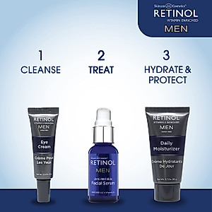 Retinol Men’s Anti-Wrinkle Facial Serum – The Original Retinol Anti-Aging Men’s Formula For Younger Looking Skin – Vitamin-Enriched To Smooth Fine Lines & Wrinkles, Improve Tone & Promote Firmness