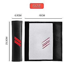 2 PCS Seatbelt covers for Dodge Accessories Seat Belt Pad Compatible for Dodge Charger Durango Challenger Journey Seat Belt Covers for Adults Car Seat Belt Cover Seat Belt Cushion Leather Seat Belt