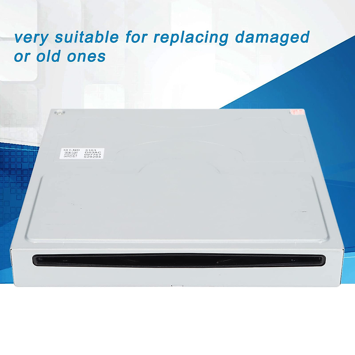 Game Console Optical Drive, Wearable Professional Game Disc Drive Fix Errors for
