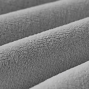 Bedsure Wearable Blanket Hoodie with Sleeves - Sherpa Hooded Blanket Adult as Gifts for Mom Women Girlfriend, Winter Sweatshirt Blanket Standard Grey