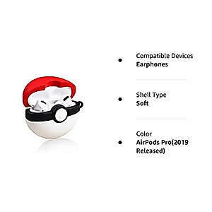 AirPods Pro Case Cover,3D Cute Cartoon Soft Silicone Protective Cover Animal Fashion Character Silicone Cartoon Kawaii Airpod pro Skin Fun Funny Cool Keychain Kids Teens Cases