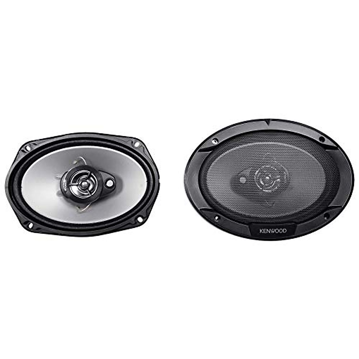 Kenwood (2) KFC-6966S 6x9 800 Watt+(2) 6.5" 600 Watt Car Audio Coaxial Speakers