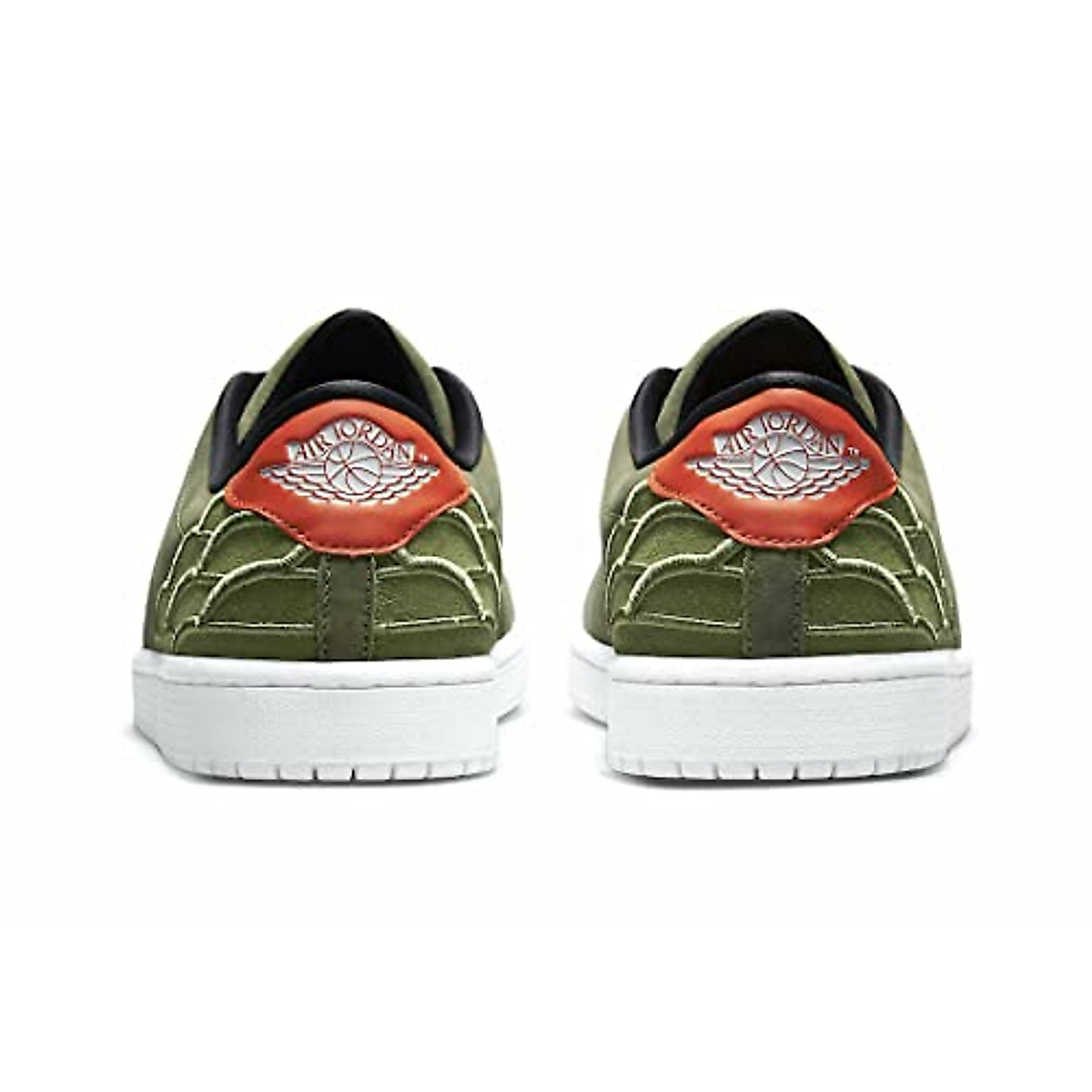 Nike Men's Air Jordan, Oil Green/Black-chile Red-whit, 12