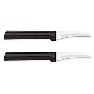 RADA Granny Paring Knife, Black Handle, Pack of 2