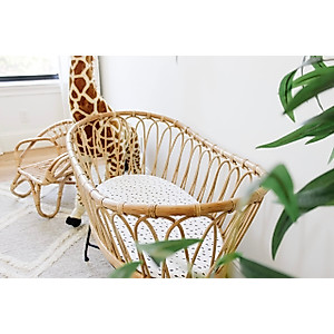 NODNAL CO. 3 Fitted Bassinet Sheets Black/White Set for Baby Girl/Boy - 100% OEKO-TEX Cotton - Gender Neutral I Love You, Plaid & Raindrop - Cradle/Moses Basket Hourglass Oval Rectangle Mattress Sheet