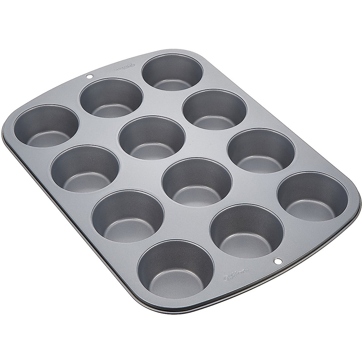 Wilton Recipe Right Nonstick 12-Cup Regular Muffin Pan (2, STANDARD)