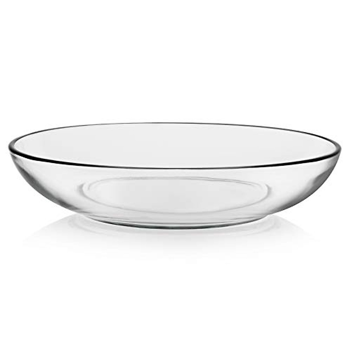 Libbey Selene Glass Serving Bowls, 12-inch, Set of 2