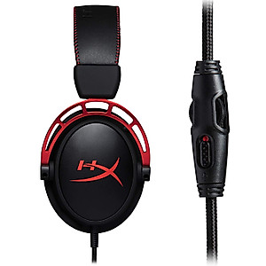 HyperX Cloud Alpha Gaming Headset - Dual Chamber Drivers and HyperX Amp USB Sound Card - Virtual 7.1 Surround Sound
