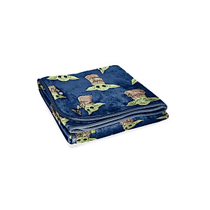 Jay Franco Disney 100 Years of Wonder Throw Blanket - Measures 50 x 60 inches, Kids Bedding - Fade Resistant Super Soft Fleece