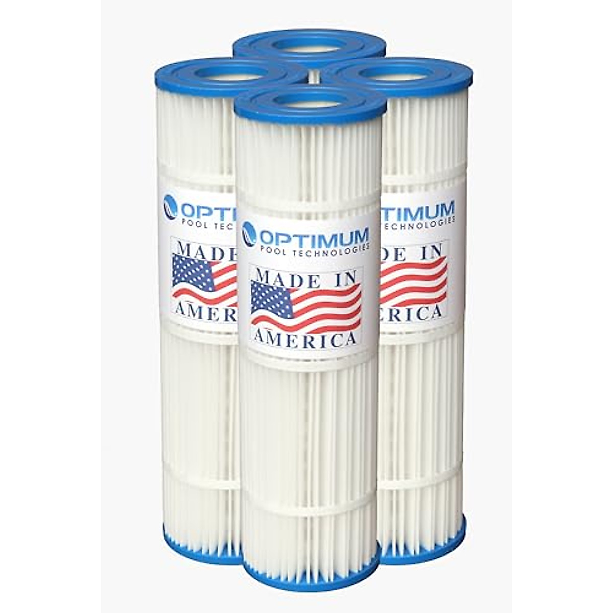 Pool Filter 4 Pack Compatible Replacement for Pentair® Quad DE 60 Filter Cartridge Replacement - 4 Pack