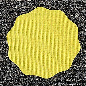 Really Good Stuff Carpet Mark-Its – Colorful 5” x 5” Carpet Spots – Keep Students Organized or in Groups – Six Bright Rainbow Colors – Durable with No-Slide Back, Sticks to Most Carpets, Set of 24