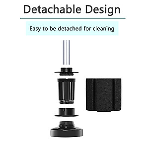 AQUANEAT Aquarium Bio Sponge Filter Breeding Fry Betta Shrimp Nano Fish Tank (Small up to 10Gal)