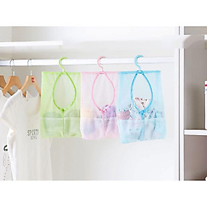 PRETYZOOM Mesh Clothespin Bag Mesh Clothesline Bag Clothesline Bag for Bathroom