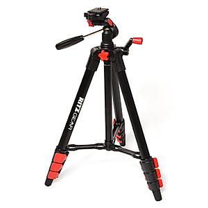 Canon EOS Rebel T7i EF-S 18-55 is STM DSLR Kit, EF 55-250mm STM, 64GB U3 Memory Card, Wide Angle, Telephone Lens, 48" Tripod and Accessory Bundle