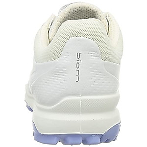ECCO Women's Biom Hybrid 3 BOA Hydromax Water Resistant Golf Shoe, White/White, 9-9.5