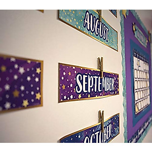 Galaxy Months of the Year Mini Bulletin Board Set