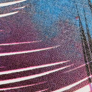 Yifasy 2 Pack Shelf Liners Purple Peacock Feathers Self-Adhesive Drawer Papers Renovation Furniture 17.7 Inch Wide