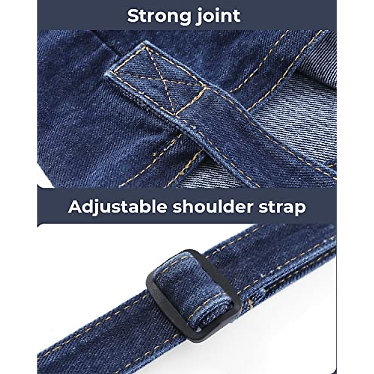 Denim Shoulder Bag for Women Hobo Tote Bag, Canvas Messenger Bag Large Crossbody Handbag, Jean Bag for Travel Work School