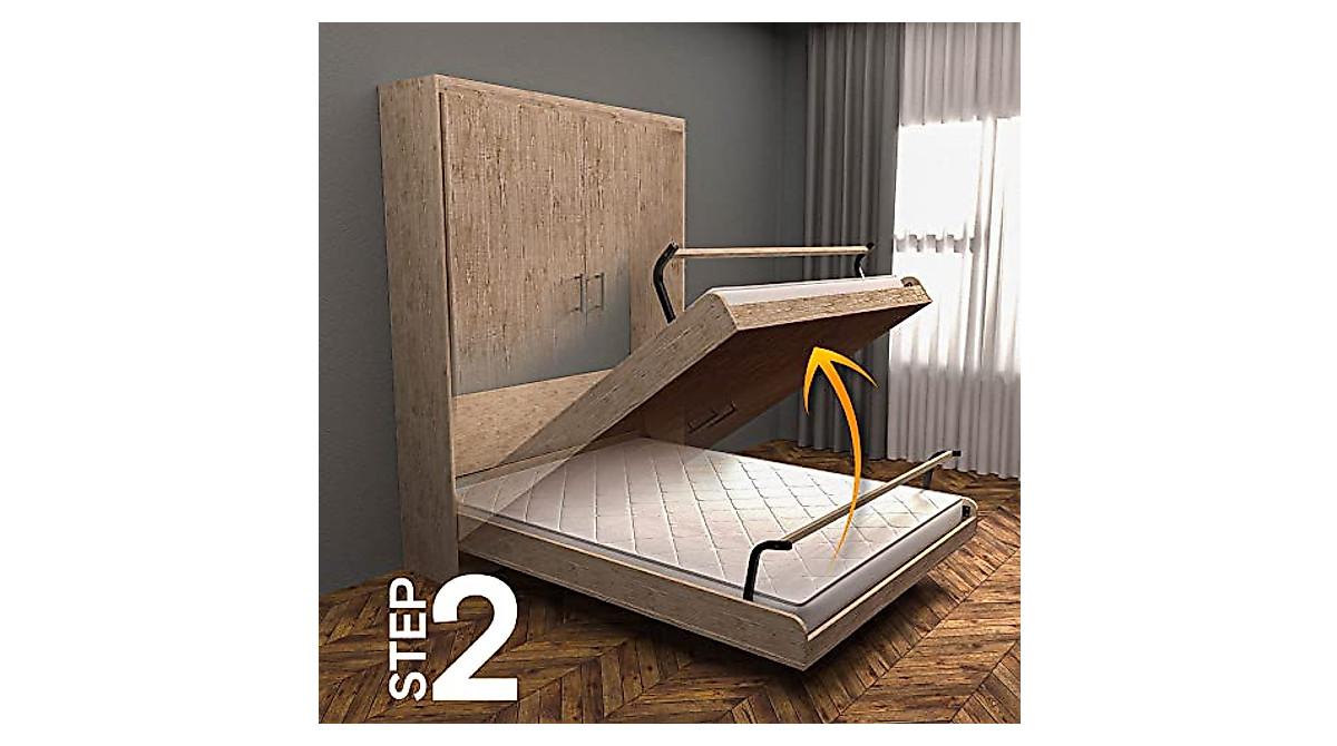 FIXA TOOLS Murphy Bed Kit - Space Saving Queen Size Solution