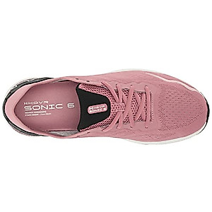 Under Armour Women's HOVR Sonic 6 Running Shoe, (601) Pink Elixir/Black/Halo Gray, 9