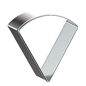 Pizza Slice Cookie Cutter Set Large - 5 Inch, 4 Inch, 3 Inch, 2 Inch - Candy Corn Cookie Cutters Shapes Molds - Stainless Steel