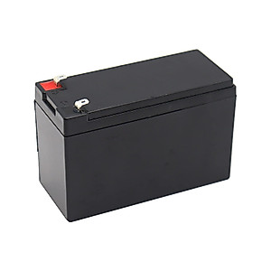 eseegoo 12V 9AH Rechargeable Sealed Lead Acid (SLA) Battery with F2 Terminals Replace 12 Volt 9AH Fire & Security Alarm Battery for Home ADT Security Alarm System Fire Alarms, Security Systems