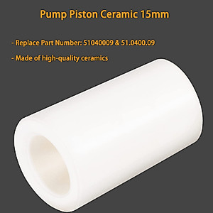 CASTNOO Interpump Piston Ceramic 15mm 51040009 For TP Pumps Interpump TT WW Series(15x25x9 mm) (1)