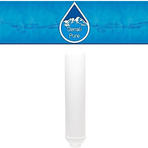 Denali Pure 10 inch Inline Filter Cartridge Replacement - Compatible with iSpring RCC7, APEC ROES-50, APEC RO-90, Culligan AC-30, iSpring RCC7AK, Watts WP5-50, Microline TFC-435, Watts WP-5