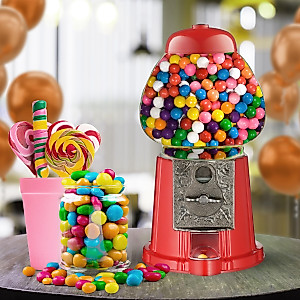 6270 Great Northern 11" Junior Vintage Old Fashioned Candy Gumball Machine Bank Toy - Everyone Loves Gumballs!