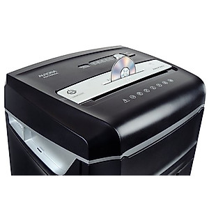 Aurora JamFree AU1400XA 14-Sheet Crosscut-Cut Paper / CD / Credit Card Shredder with Pull-Out Wastebasket