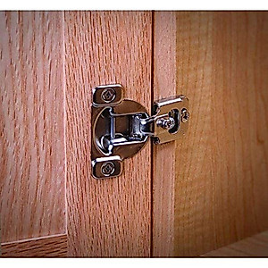 Everbilt 35 mm 105-Degree 1/2 in. Overlay Cabinet Hinge (5-Pairs)